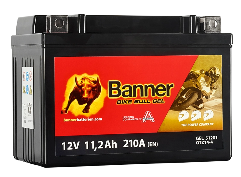⊳ Premium-Starterbatterie für Motorräder, Quads & Jetskis| Bike Bull ...