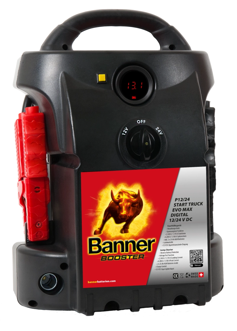 ⊳ Appareil d'aide au démarrage pour camions, voitures et bus | Banner ...