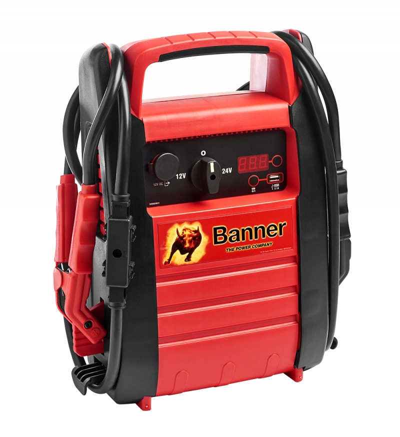 ⊳ Starthilfegerät für alle gängigen KFZs | Banner Power Booster PB12/24